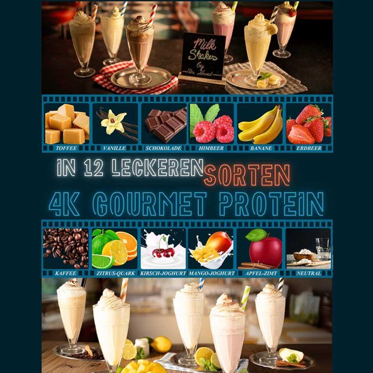 4K Gourmet Protein NEUTRAL Mehrkomponenten Proteinpulver keto